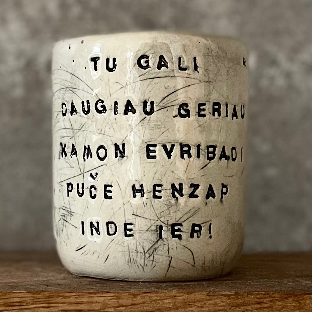 Unique gifts. Ceramic mugs. All handmade and one of a kind.